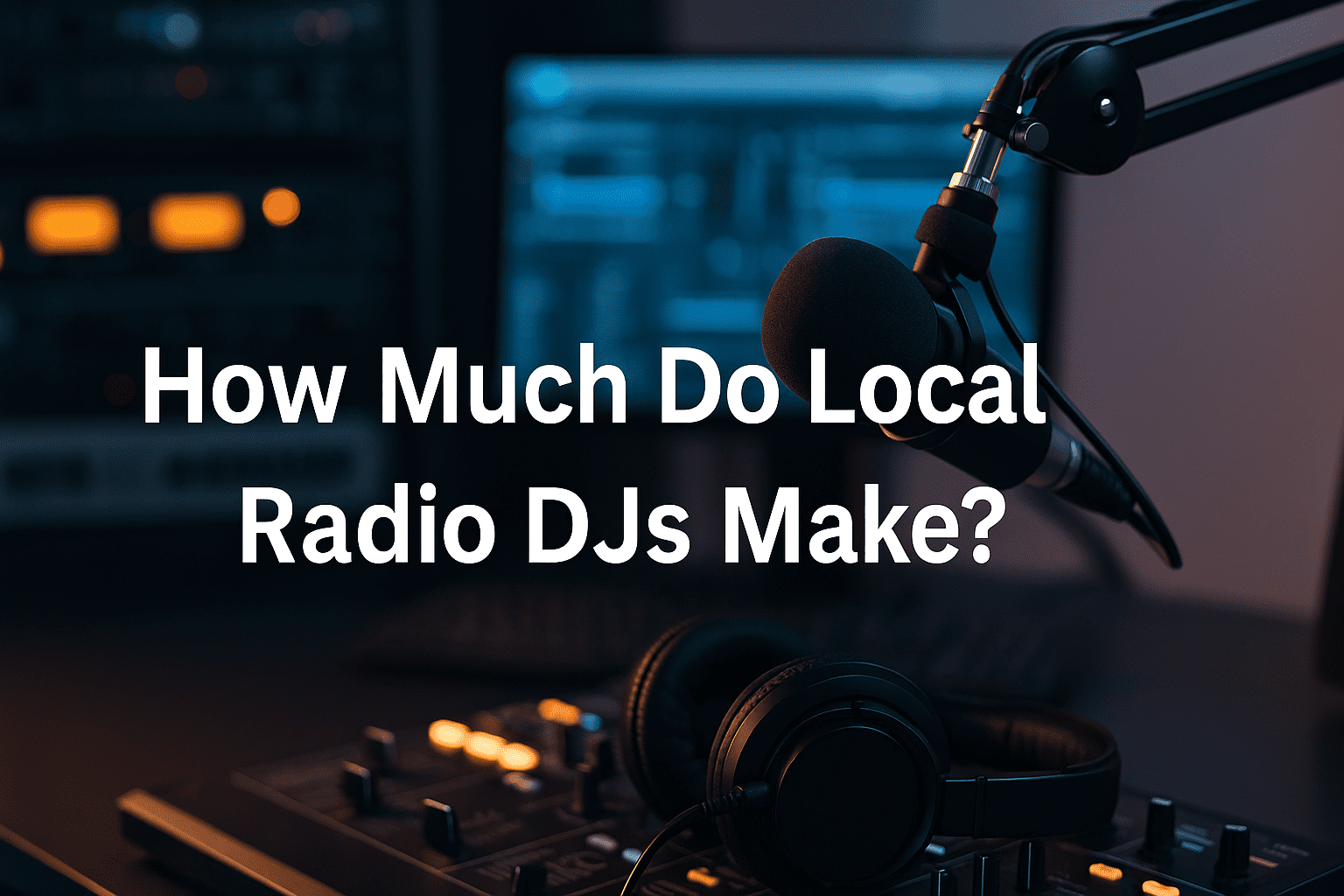 How Much Do Local Radio DJs Make? - Good Time DJ